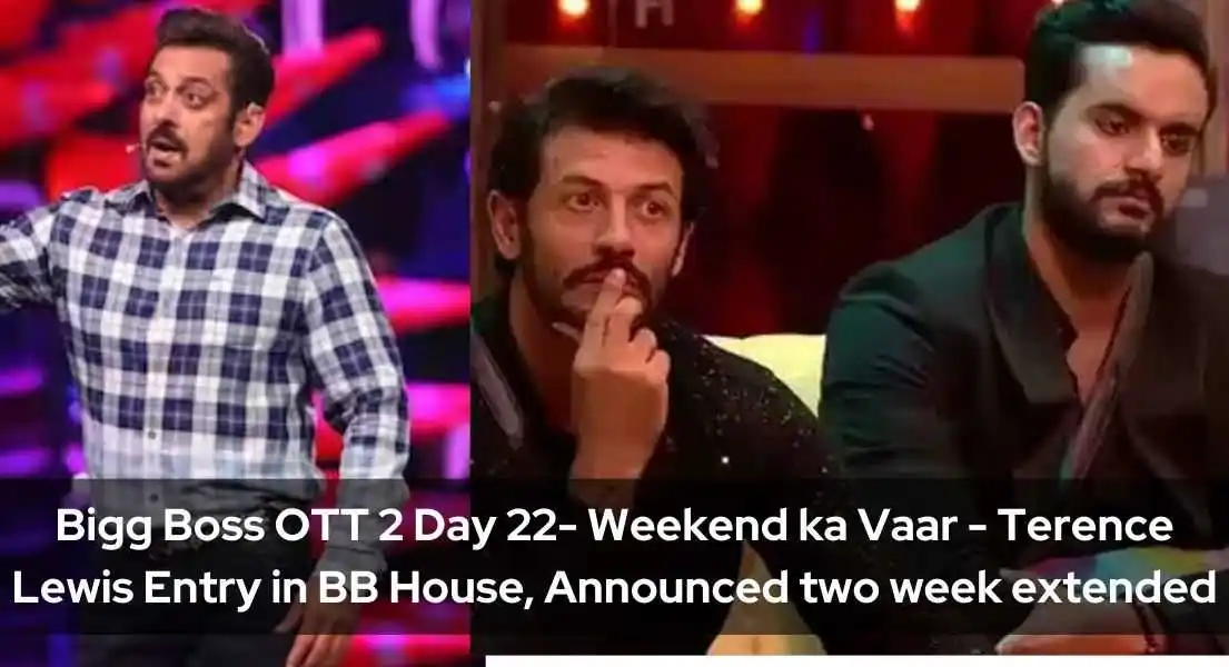 Bigg Boss OTT 2 Day 22- Weekend ka Vaar - Terence Lewis Entry in BB ...