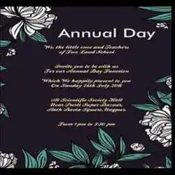 50+ Unique Annual Day Invitation Ideas for Your Event