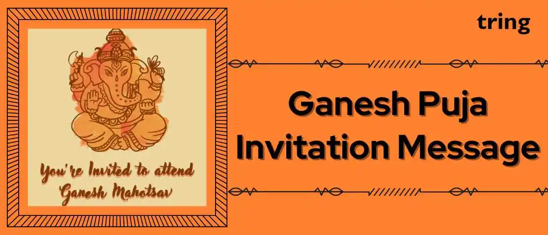 100 Ganesh Puja Invitation Messages to Bring Your Family Together