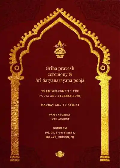 Satyanarayan Pooja Invitation Message - Ideas for Warm and Welcoming ...