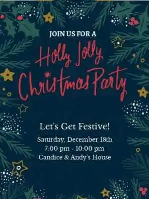 100 Invitation Messages for Christmas Party - Choose the Perfect One ...