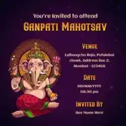 85+ Ganpati Invitation Messages 2023 Ideas to Invite Your Guests