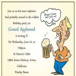 80 hilarious birthday invitation message