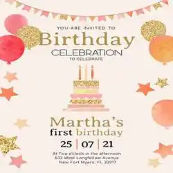 75+ Best Formal Birthday Invitation Message