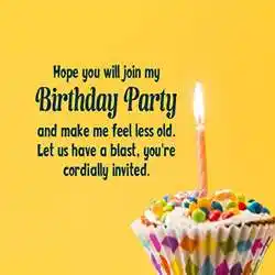 75+ Best Formal Birthday Invitation Message