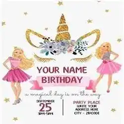 70+ Best Daughter's Birthday Party Invitation