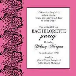70+ Bachelorette Party Invitation Message