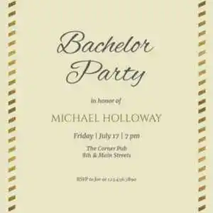 60+ Bachelor Party Invitation Messages