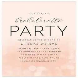70+ Bachelorette Party Invitation Message
