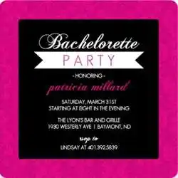 70+ Bachelorette Party Invitation Message