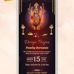100 Durga Puja Invitation Messages for a Festive Gathering with Your ...
