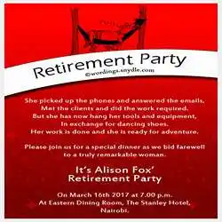 90+ Formal Retirement Invitation Wording
