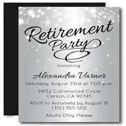 100+ Retirement Party Invitation Wording for Work Events