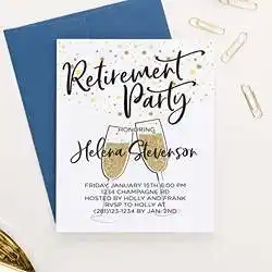100+ Retirement Party Invitation Wording for Work Events