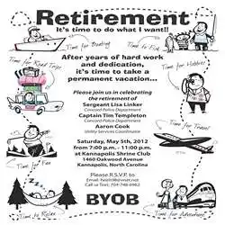 90+ Hilarious Retirement Party Invitation Wording for a Memorable ...