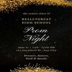 99+ Prom Invitation Message Ideas