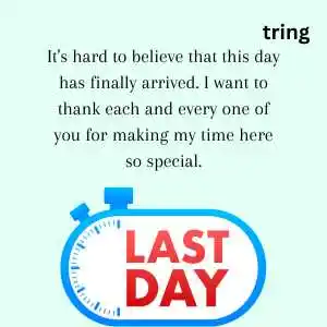 140+ Heartfelt Last Working Day Messages To Help You Say Goodbye