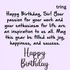 110+ Birthday Wishes For Your Sir or Boss With Images