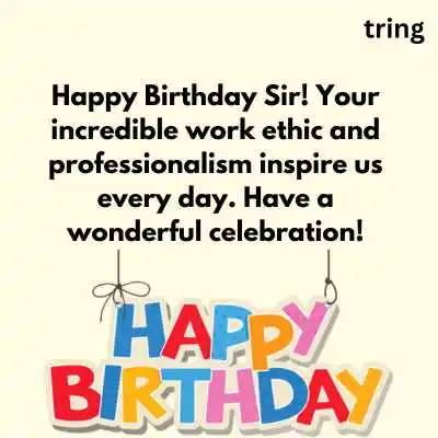 110+ Birthday Wishes For Your Sir or Boss With Images