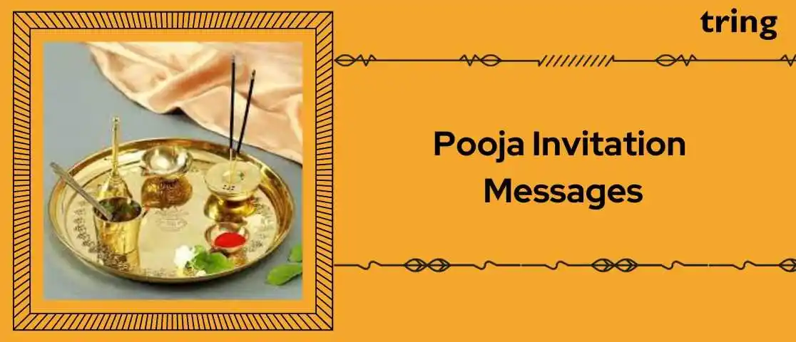 60+ Best Pooja Invitation Message Ideas to Warmly Welcome People