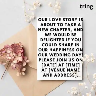 100+ Wedding Invitation Messages for Friends: Traditional, Modern, and ...