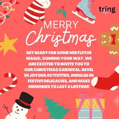 Joyful 50+ Christmas Kitty Party Invitations for Your Guests