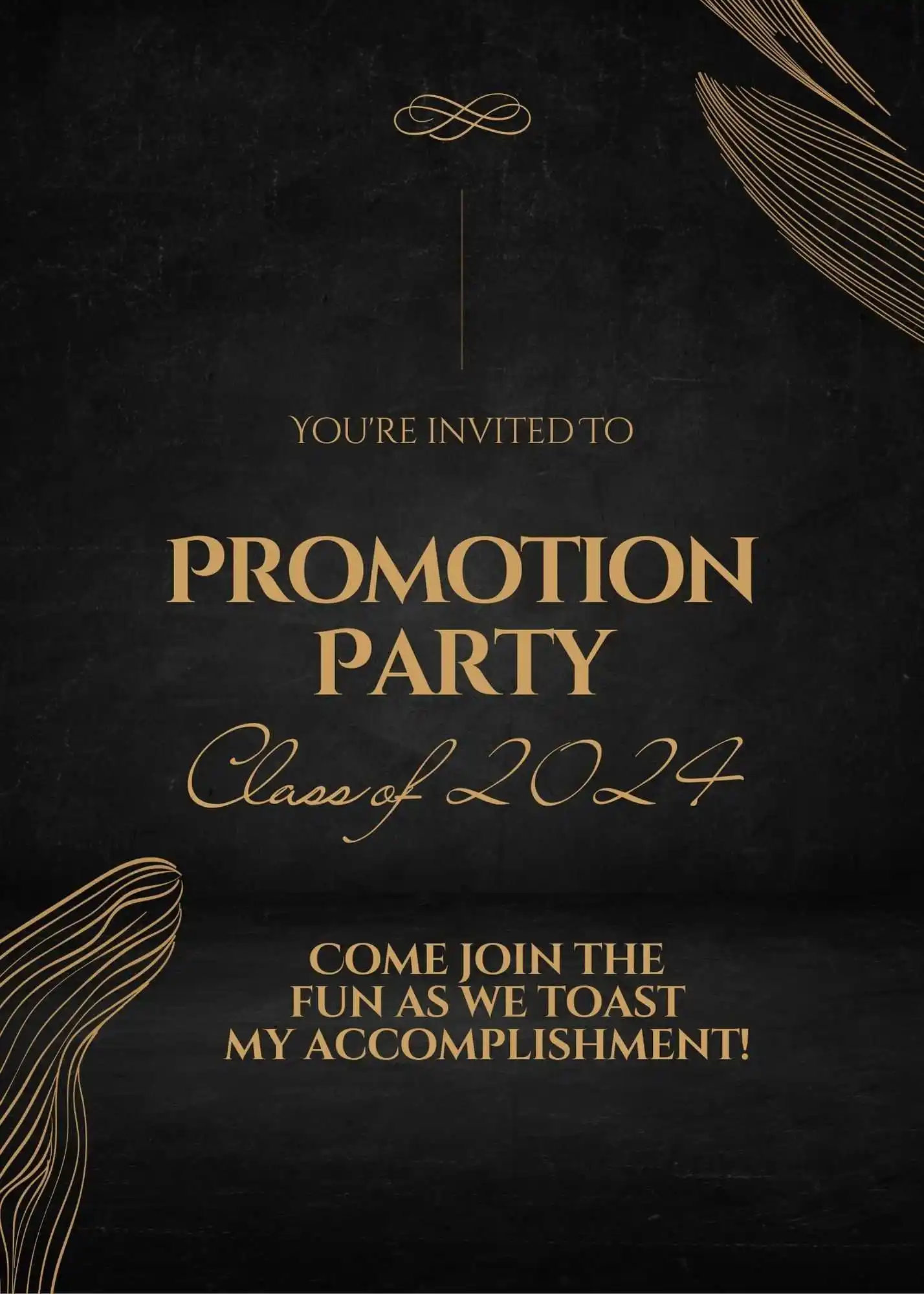 Presenting Some Amazing Promotion Party Invitations For Your Success