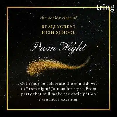 99+ Prom Invitation Message Ideas